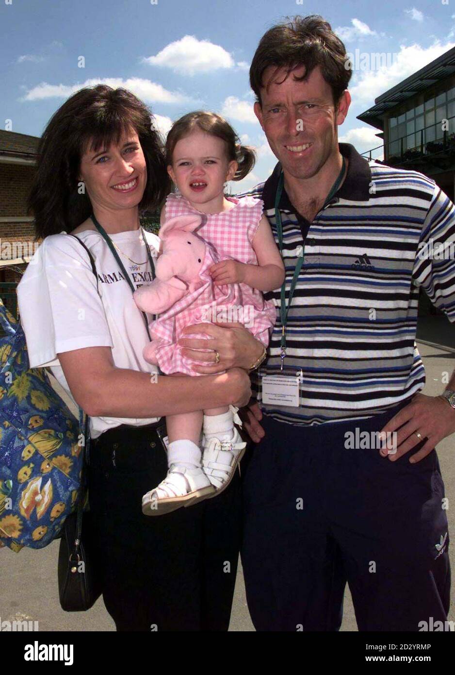 Former British tennis champion Jeremy Bates and his wife Ruth take ...