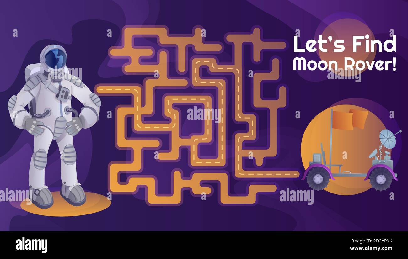Lunar labyrinth Stock Vector Images - Alamy