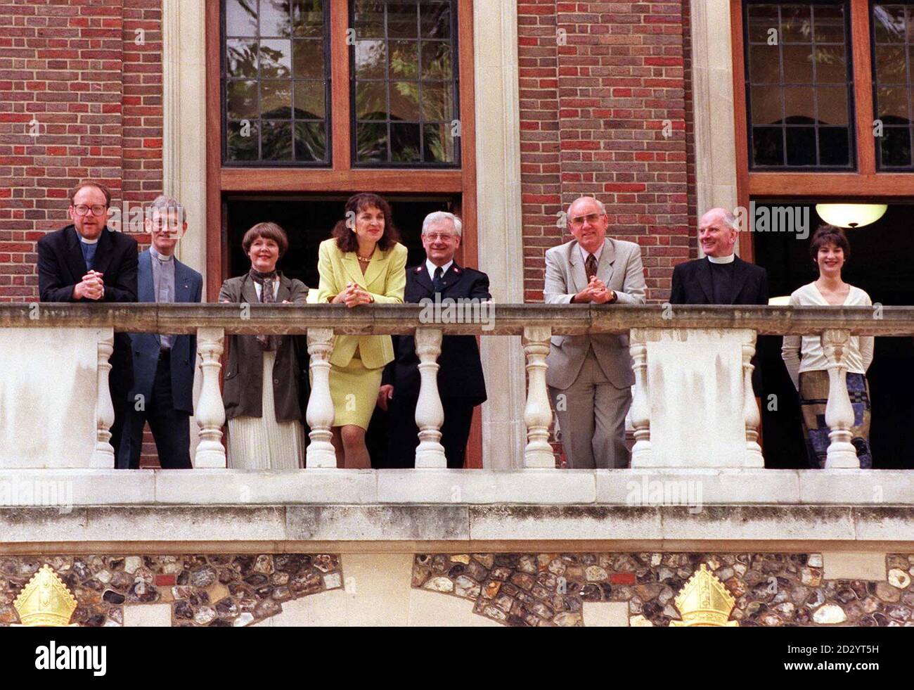 Revd Stephen Lynas (left to right), Revd Brian Hoare, Sheelagh Spink ...