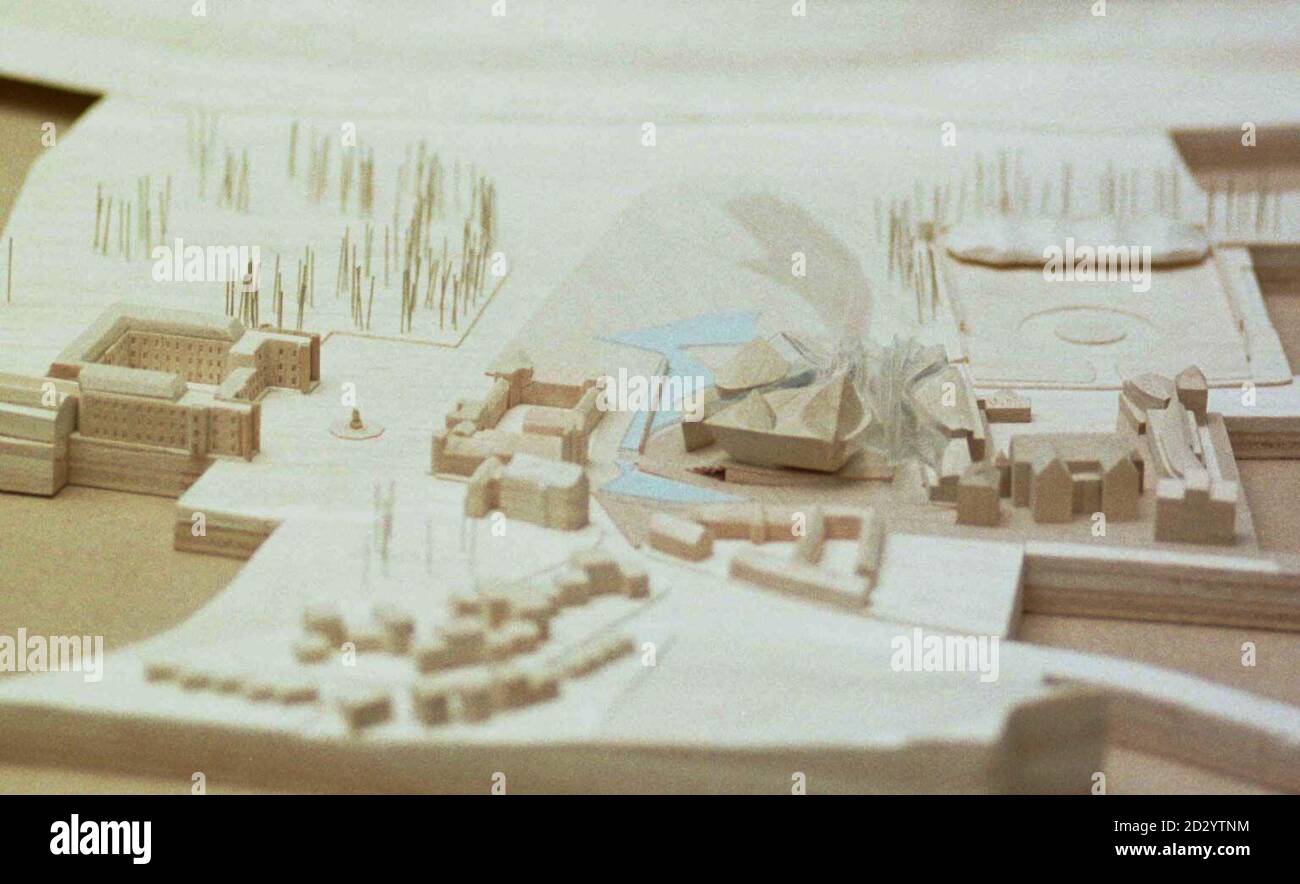 Architects Eric Miralles and his partner Benedetta Tagliabue from ...