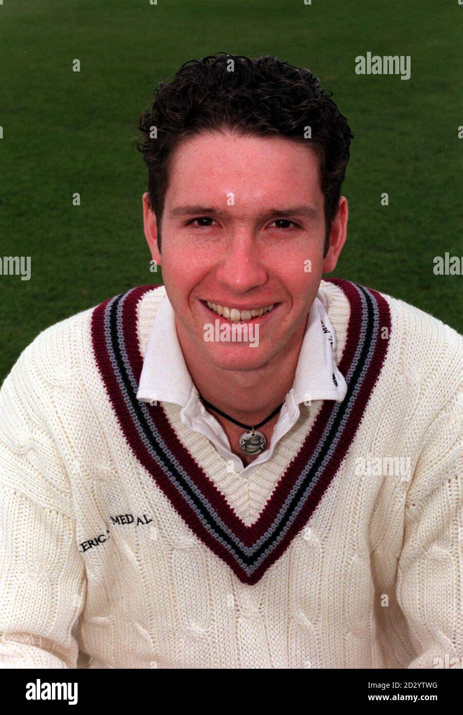 BEN TROTT of Somerset County cricket Club. Photo by Barry Batchelor/PA ...