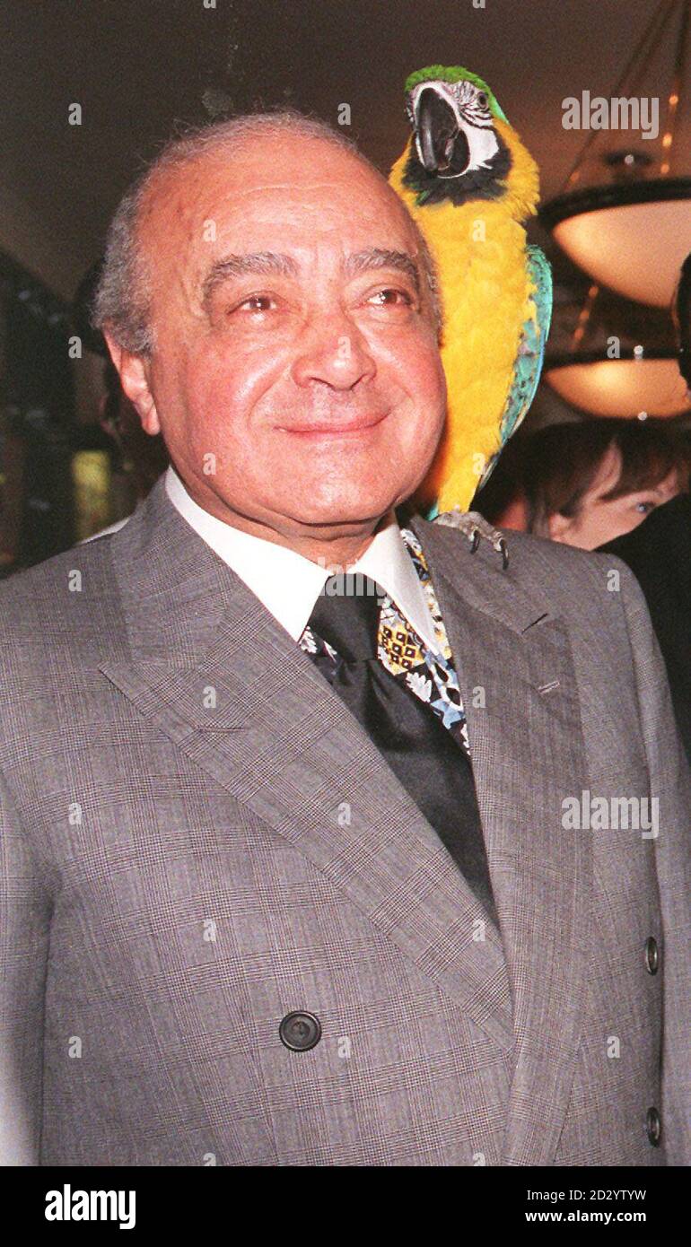 The Owner Of The Famous Department Store Harrods High Resolution Stock ...