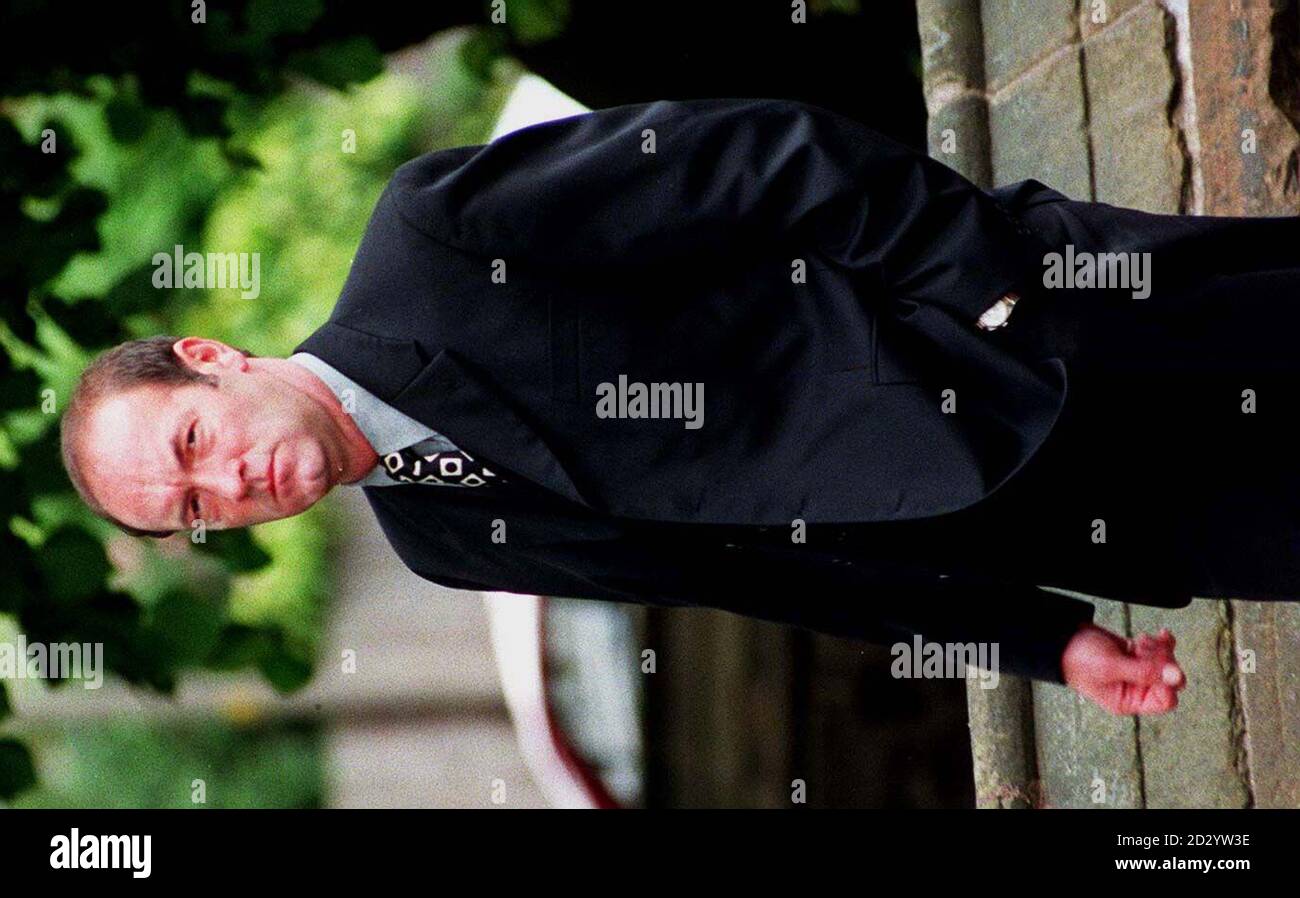 Brookside actor Dean Sullivan, who plays Jimmy Corkhill, arrives at St ...