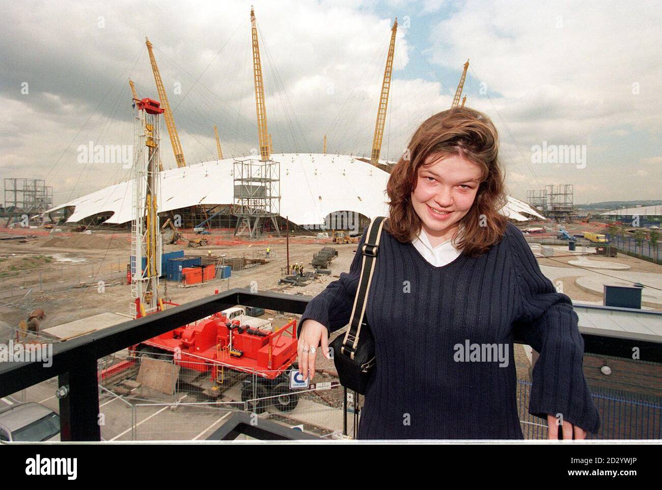 Helen Lucas, 17, from Ipswich, a member of the UK Millennium Youth ...