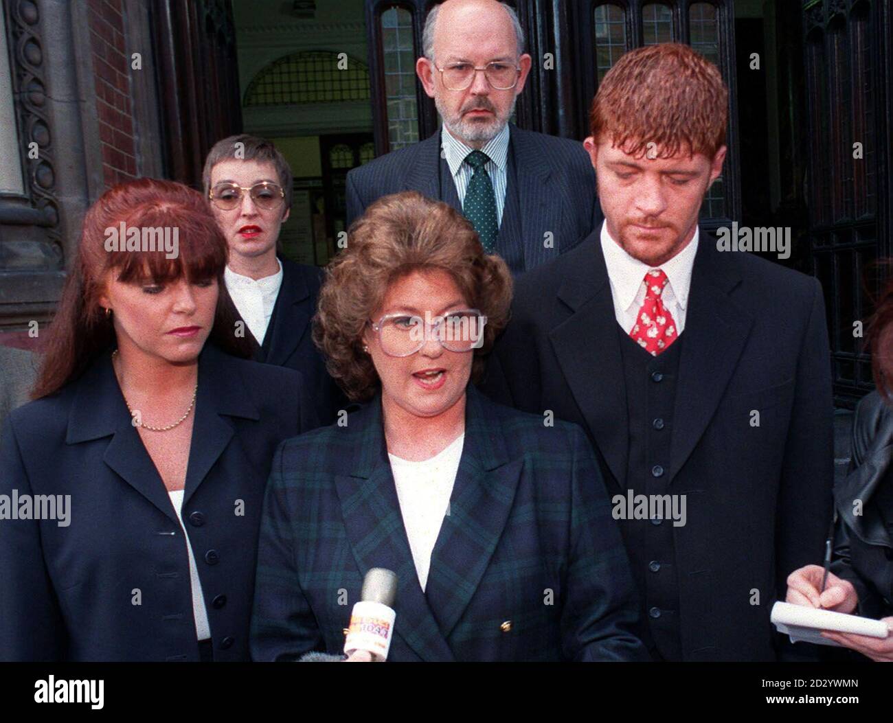 The Leeming family leave York Magistrates Court this afternoon (Friday ...
