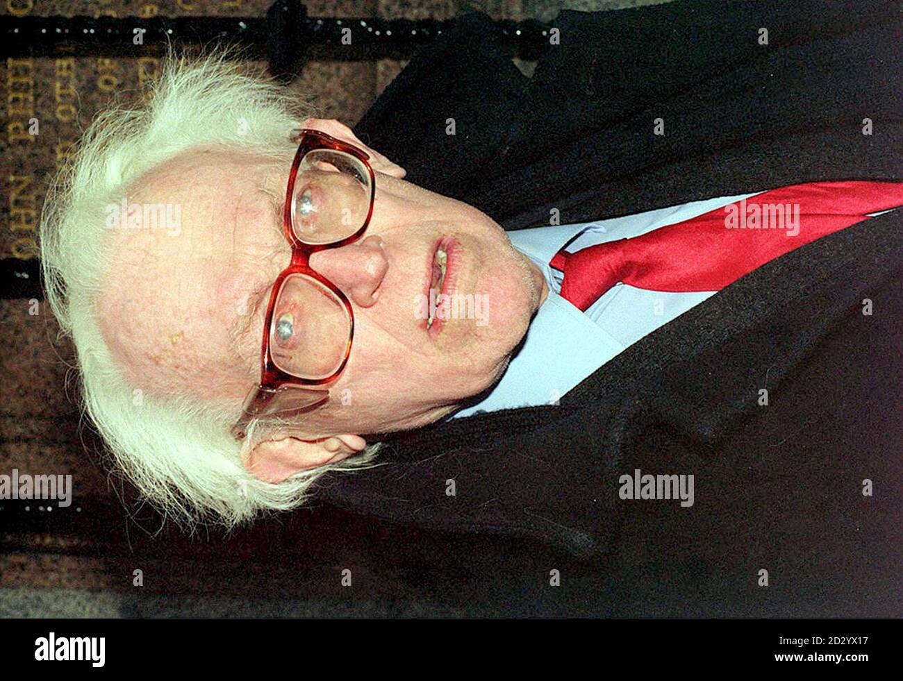 Former Labour Party leader Michael Foot Stock Photo - Alamy
