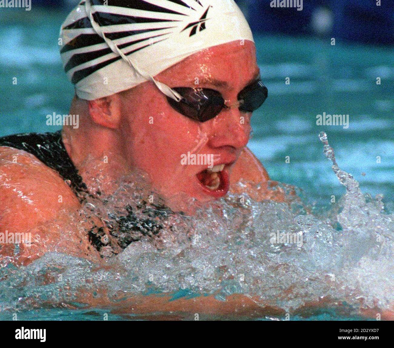 Library file, dated 25/7/96. Ireland's Michelle Smith on her way to ...