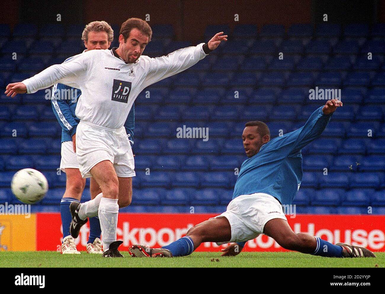 Charity football russell floyd hi-res stock photography and images - Alamy