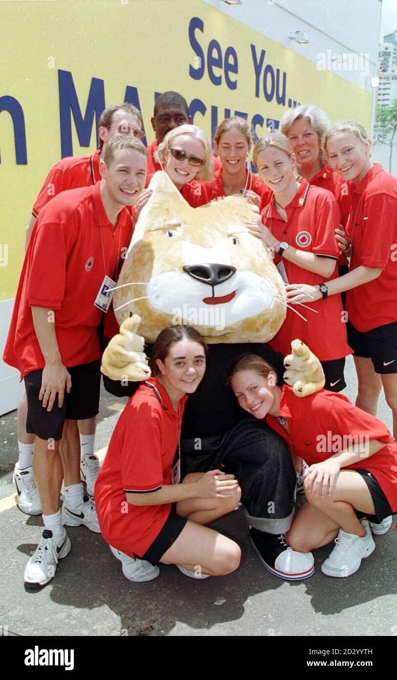 English athletes competeing in the Commonwealth Games unveil 'Kit ...