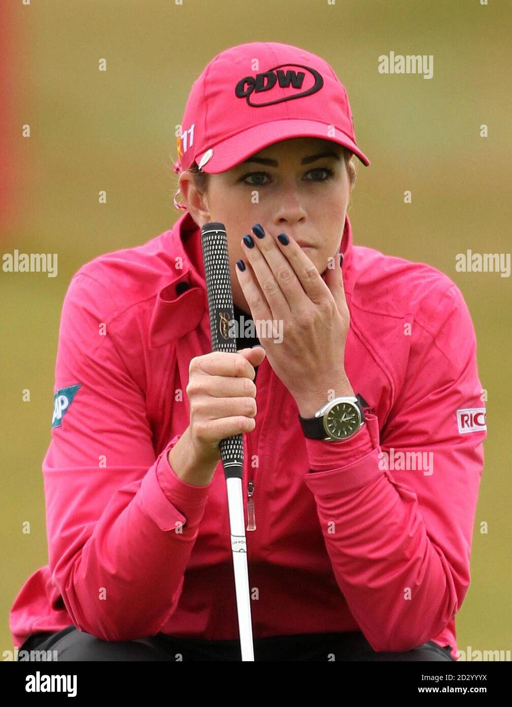 USA's Paula Creamer during day one of the Ricoh Women's British Open at ...