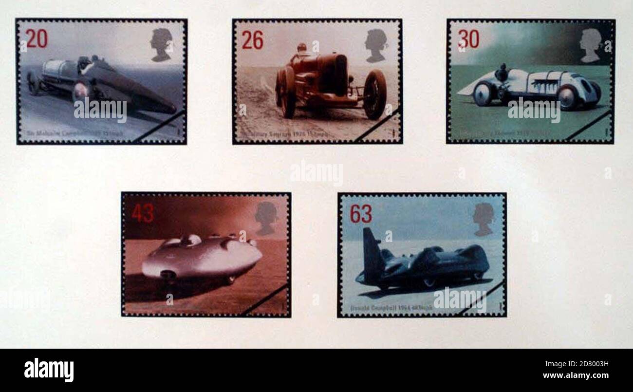 Royal Mail pays Tribute to 'Kings of Speed' at the launch of its new ...