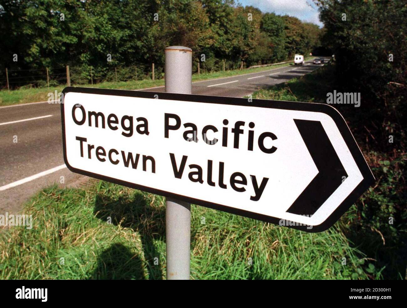 Sign for Omega Pacific Trecwn Valley today (Thursday ...