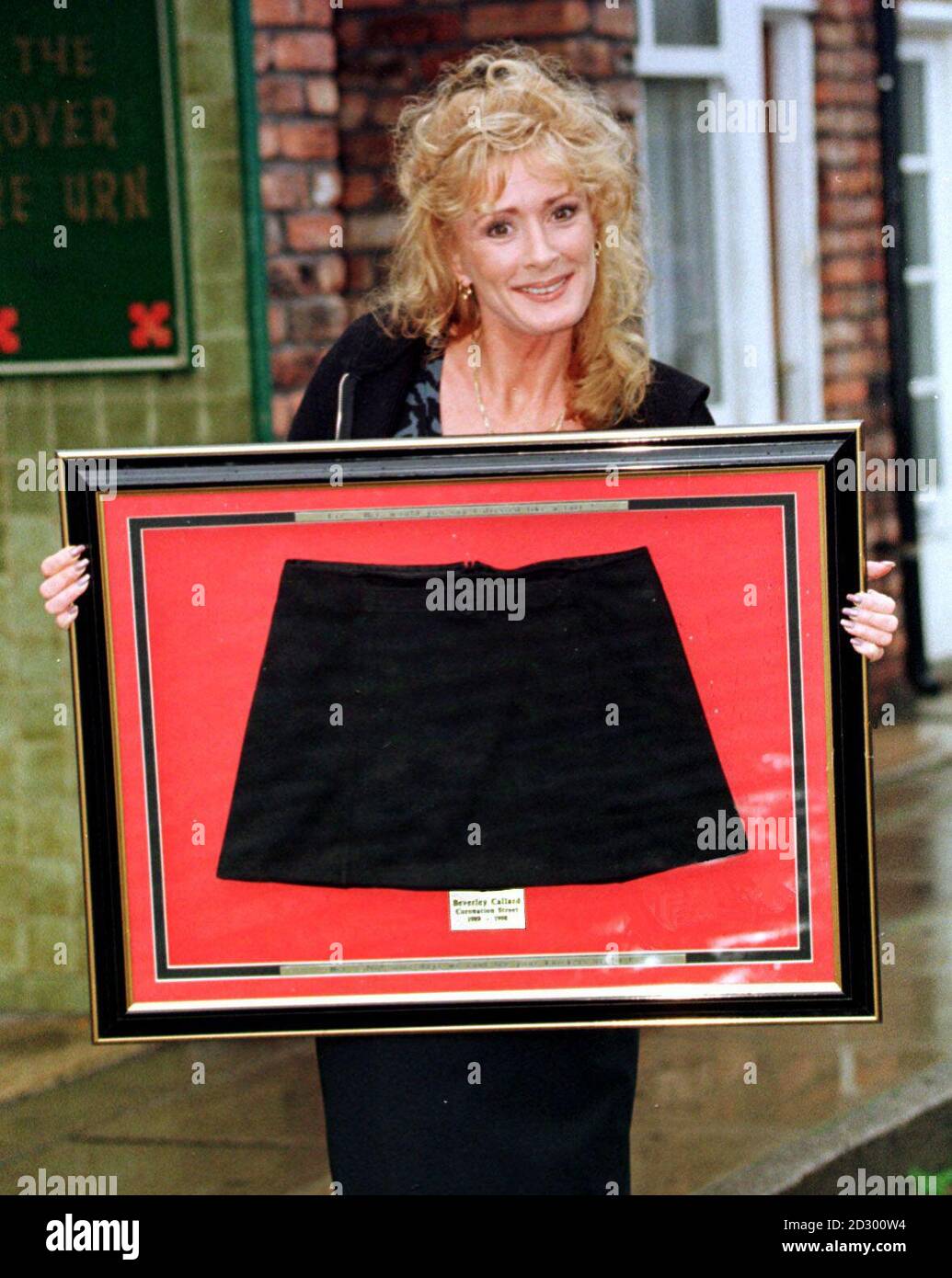 Coronation street veteran bev callard hi-res stock photography and ...