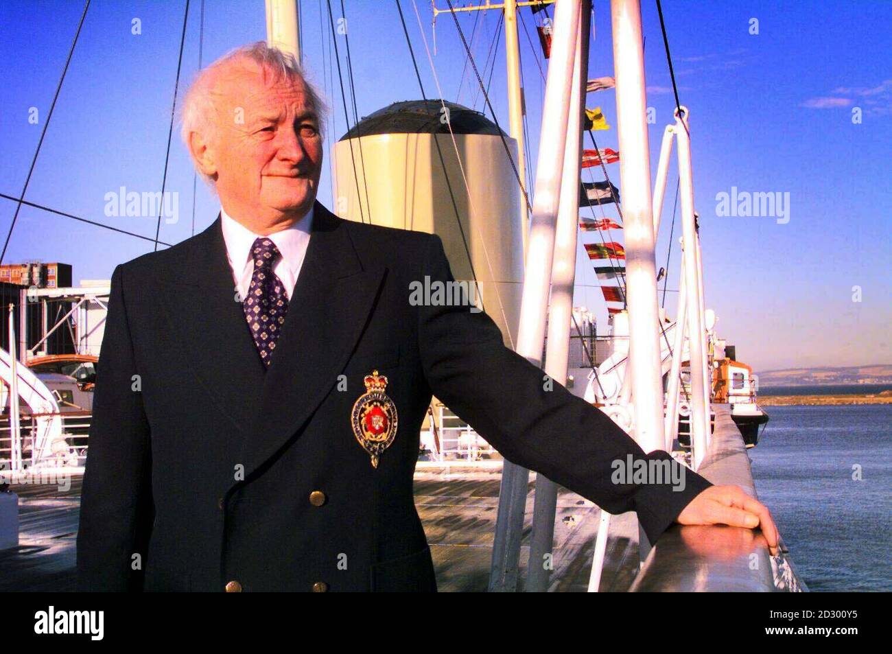Andrew Brown, a crewman who served on the Royal Yacht Britannia 1954-57 ...