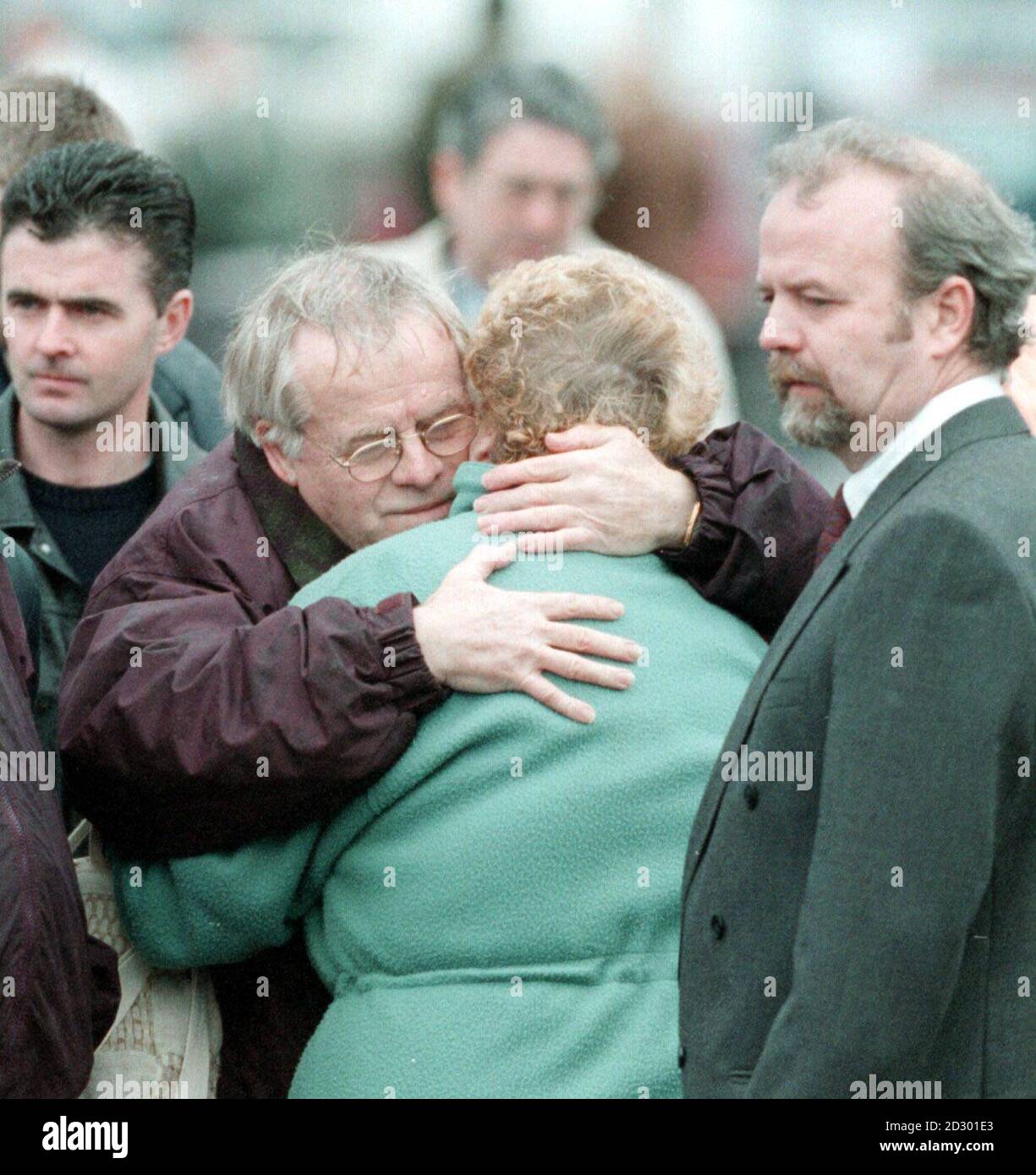 David Service, whose son Brian was shot dead by dissident loyalist ...