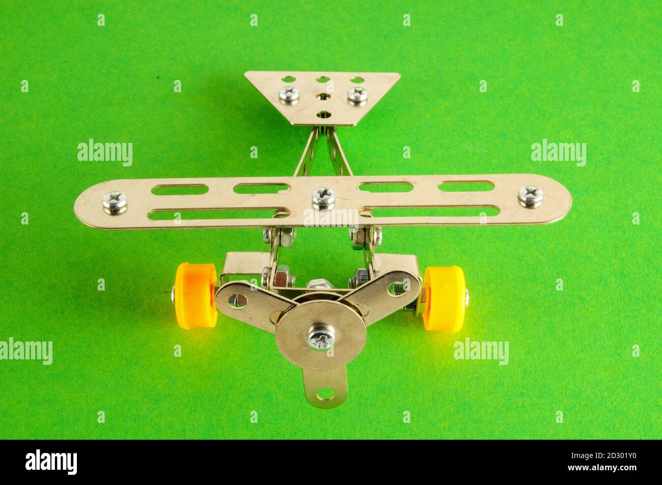 Small toy metal plane airplane Stock Photo - Alamy