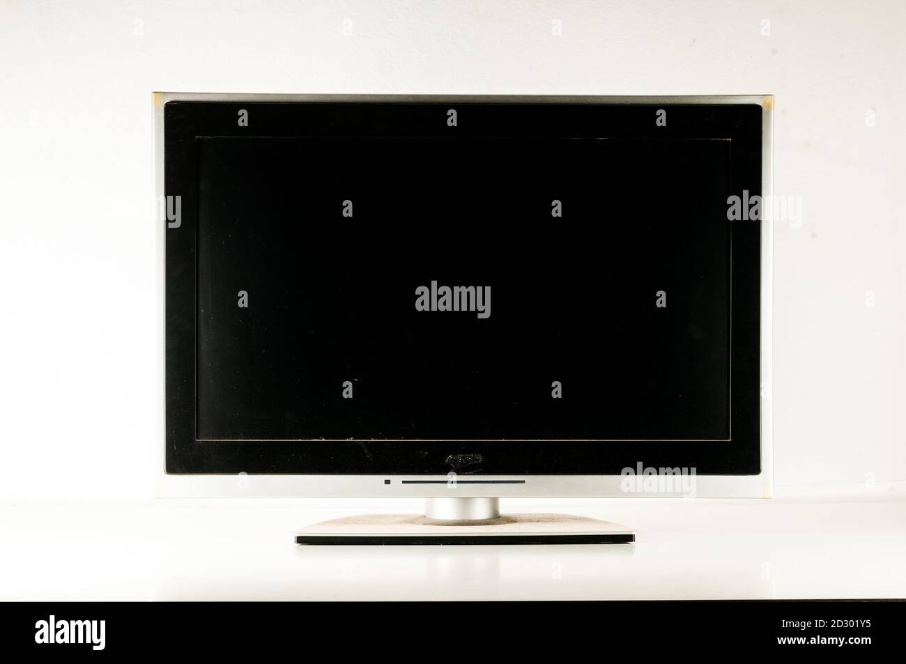 Black LCD tv screen Stock Photo - Alamy