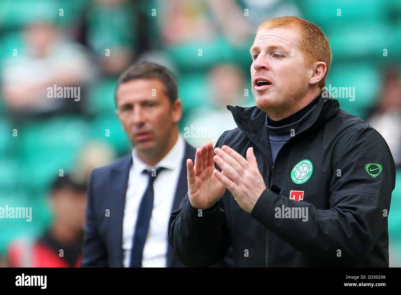 Celtic manager Neil Lennon Stock Photo - Alamy