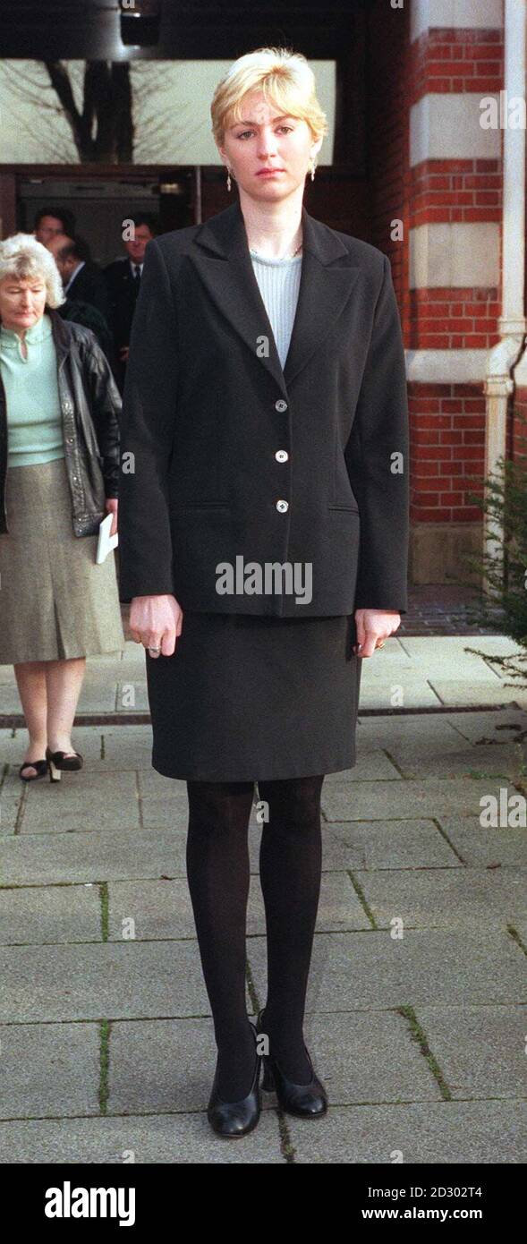 Freelance sports journalist Louise Port, outside Ealing Magistrates ...