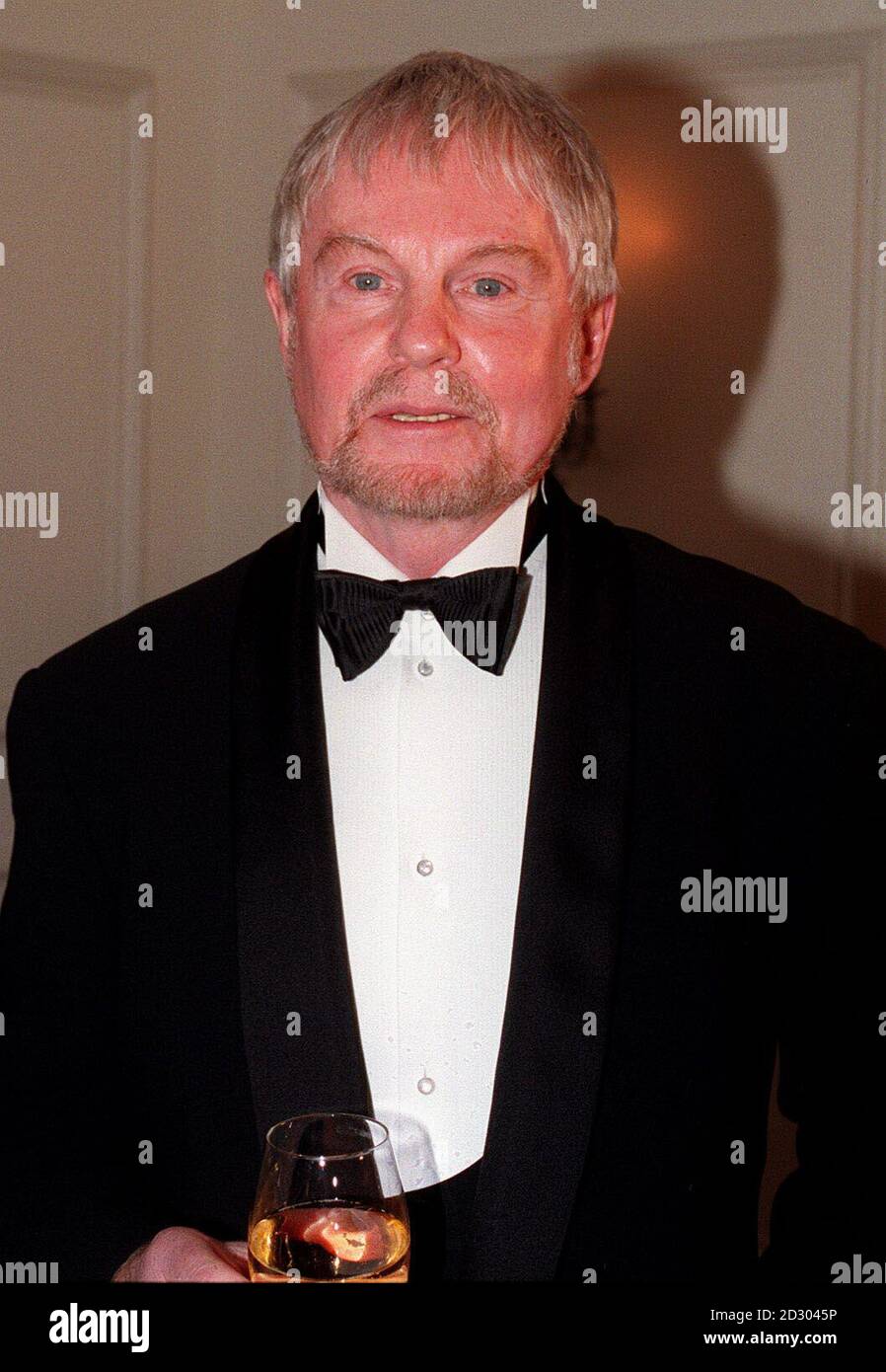 British actor Sir Derek Jacobi at the Evening Standard Film Awards for ...