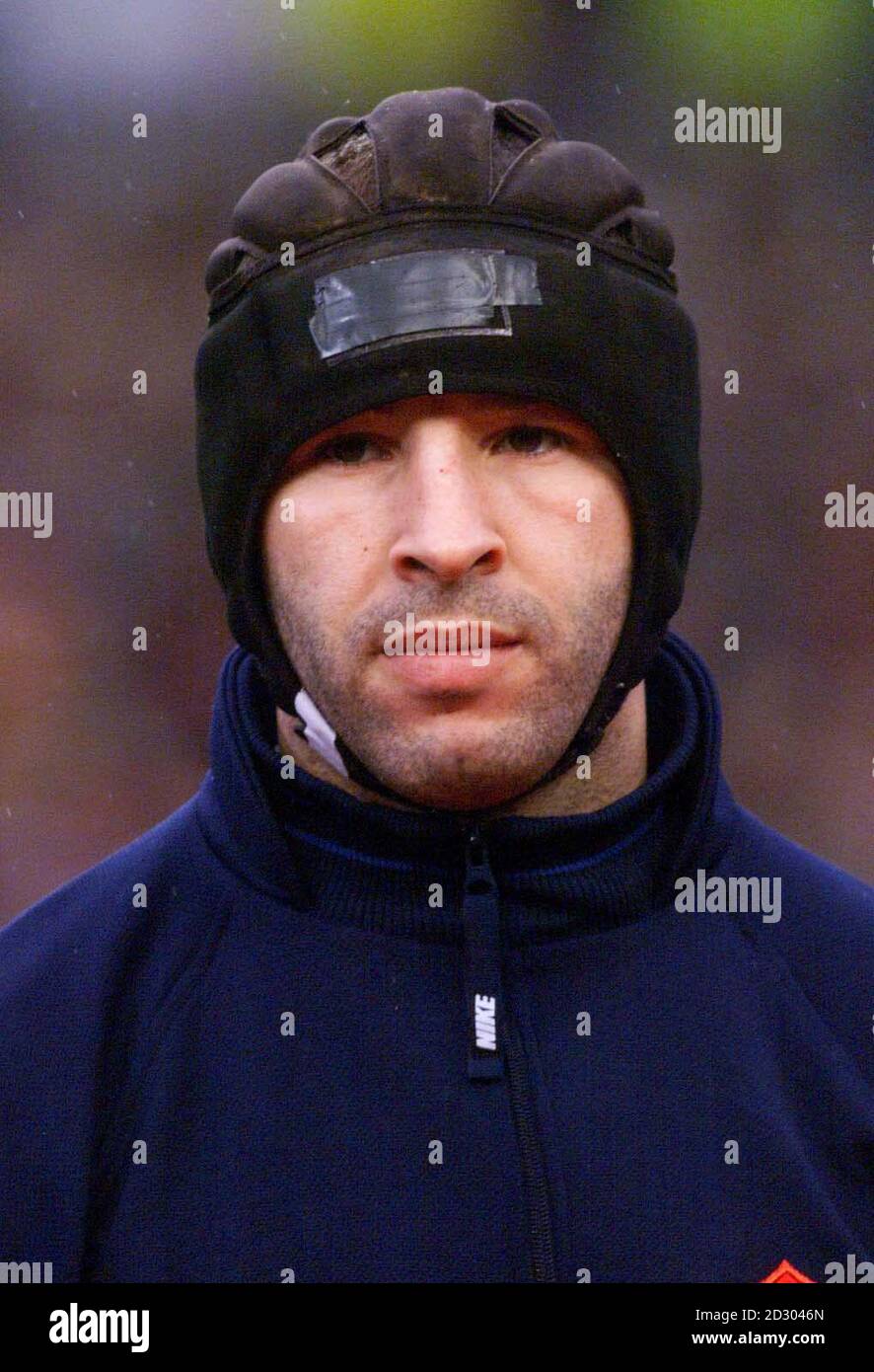 Cedric Soulet, a member of the French 1999 Five Nations Rugby Union ...