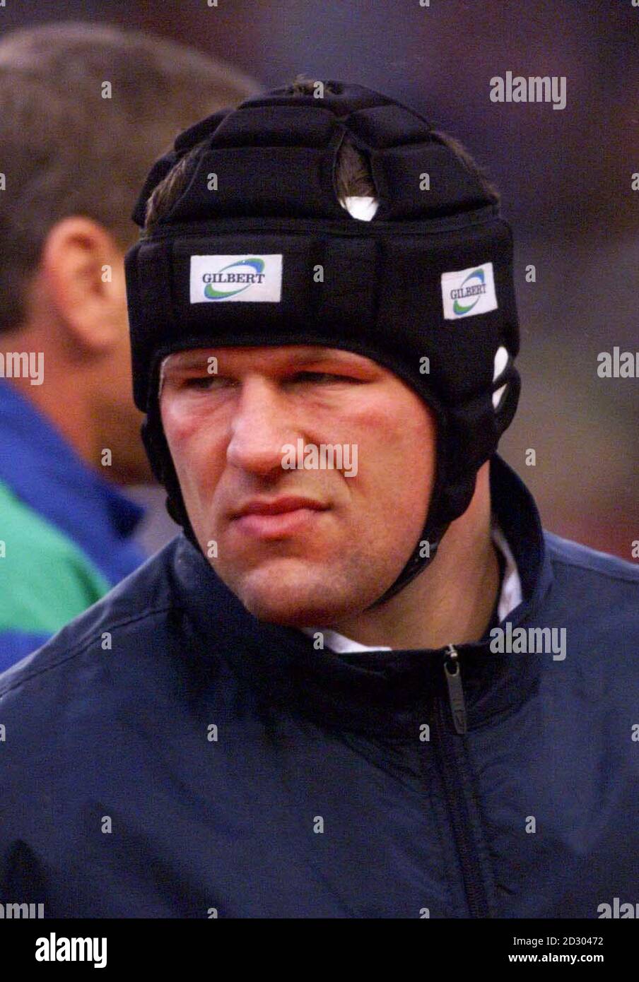 Member of the french 1999 five nations rugby union team hi-res stock ...