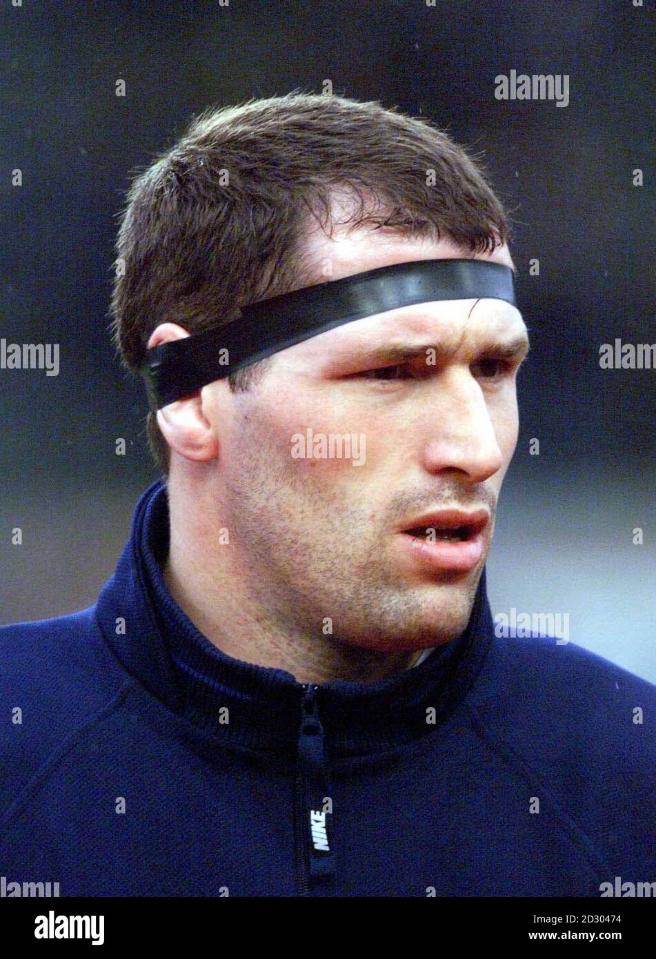 Flanker Olivier Magne, a member of the French 1999 Five Nations Rugby ...