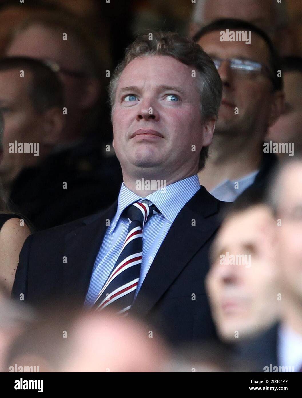 Rangers owner Craig Whyte during the Clydesdale Bank Scottish Premier ...