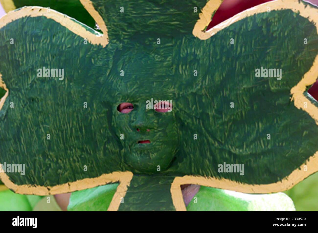 One of the many Shamrocks that appeared on the streets of Belfast for ...