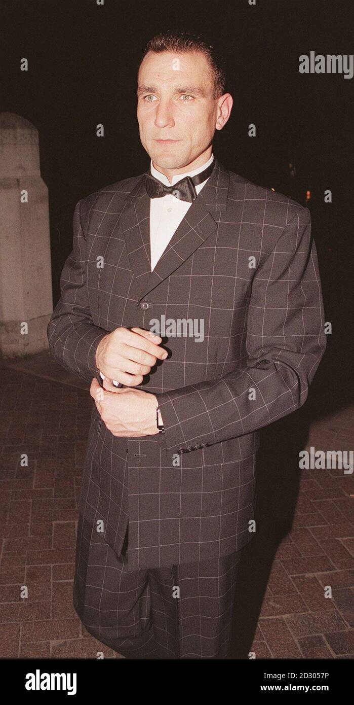 Actor and retired football player Vinnie Jones arrives at the Natural ...