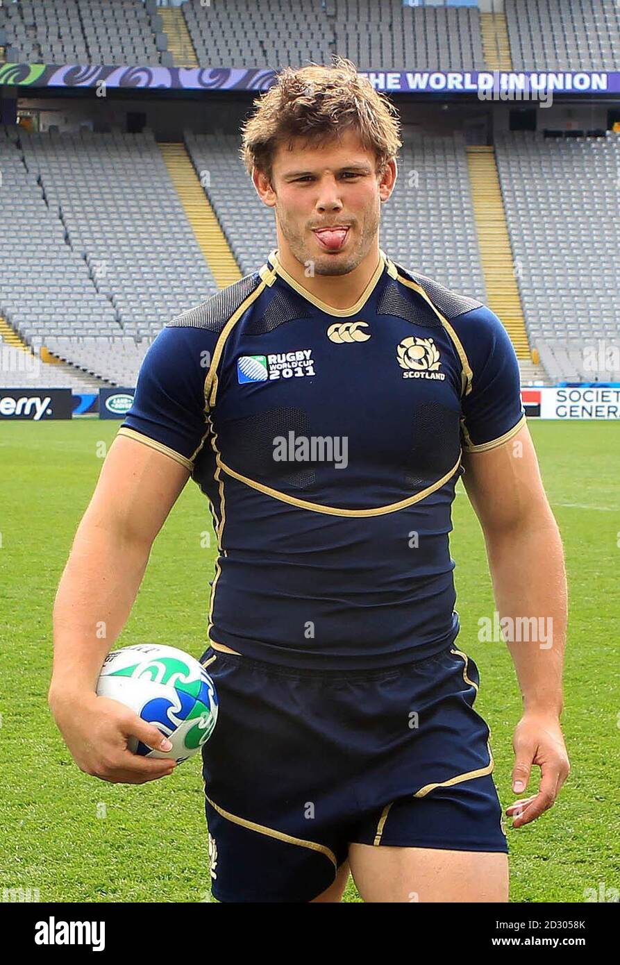 Scotland's Ross Ford during the Captain's Run at Eden Park, Auckland ...