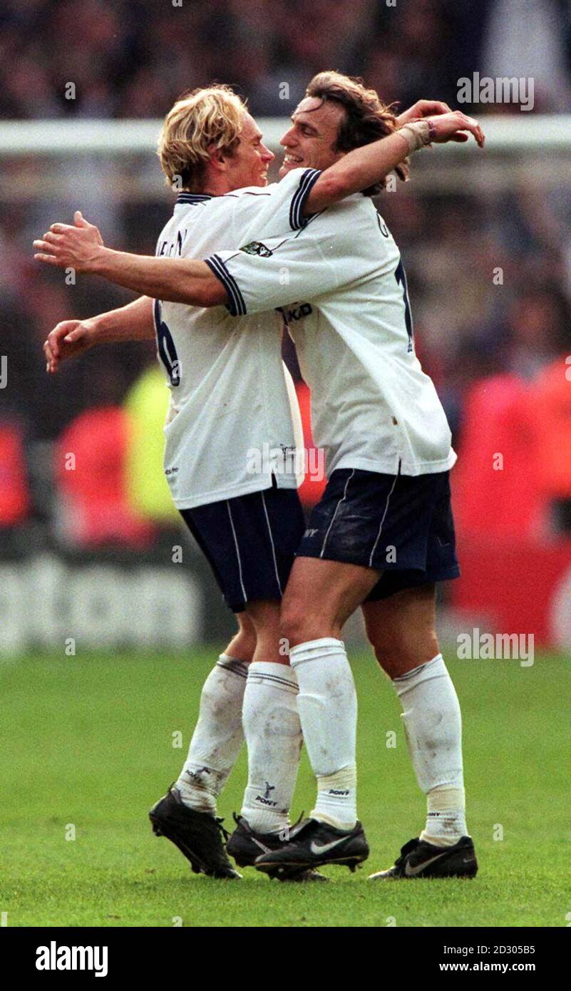 Worthington Cup Final Tottenham Hotspurs v Leicester City Alan Nielsen ...