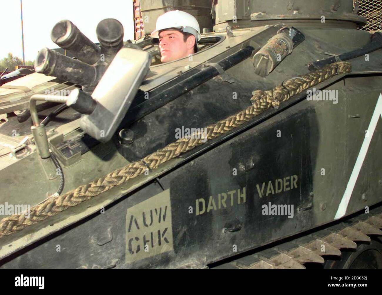 British Army vehicles including Scimitars, are loaded onto Royal Fleet ...