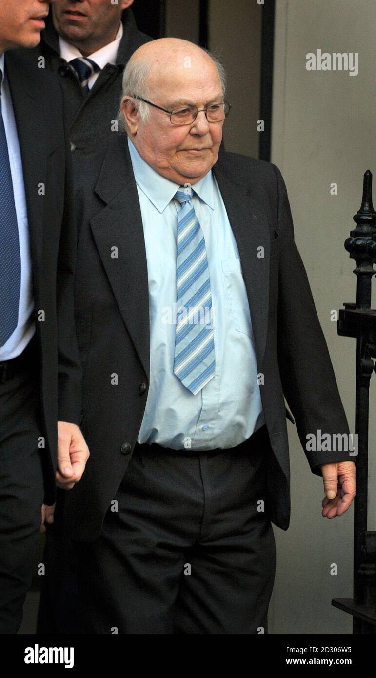 Chaplain Peter Brotherton leaves Bristol Crown Court after giving ...