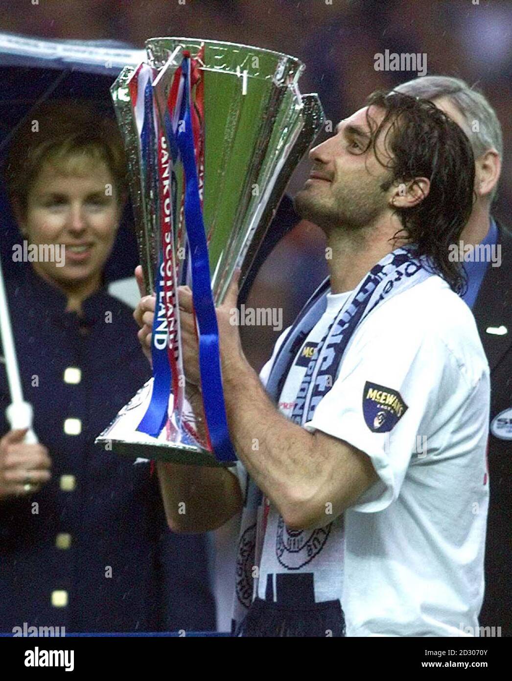 Rangers lorenzo amoruso eyes scottish premier league trophy ibrox ...