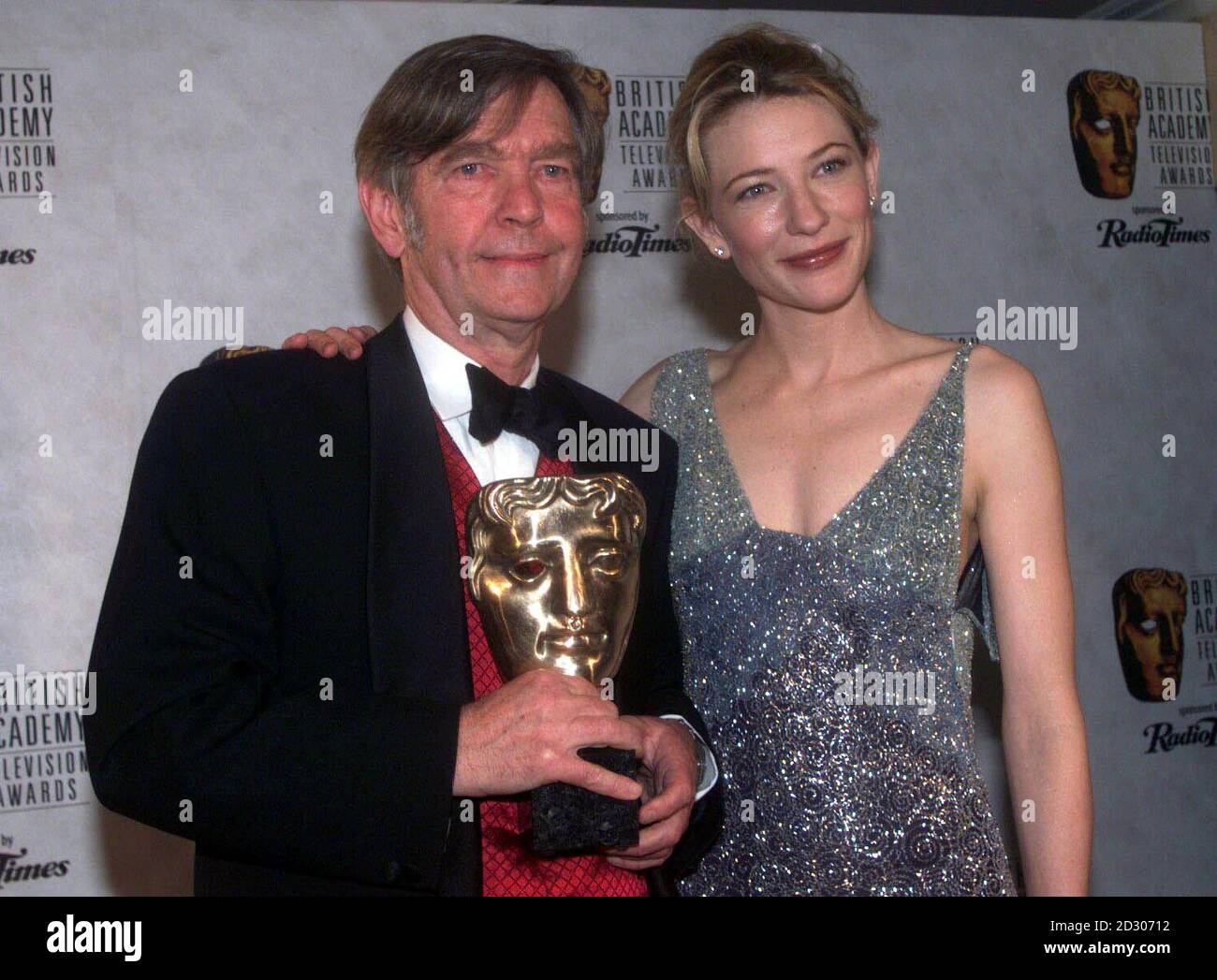Tom Courtney with his Best Actor award at the BAFTA Television Awards ...