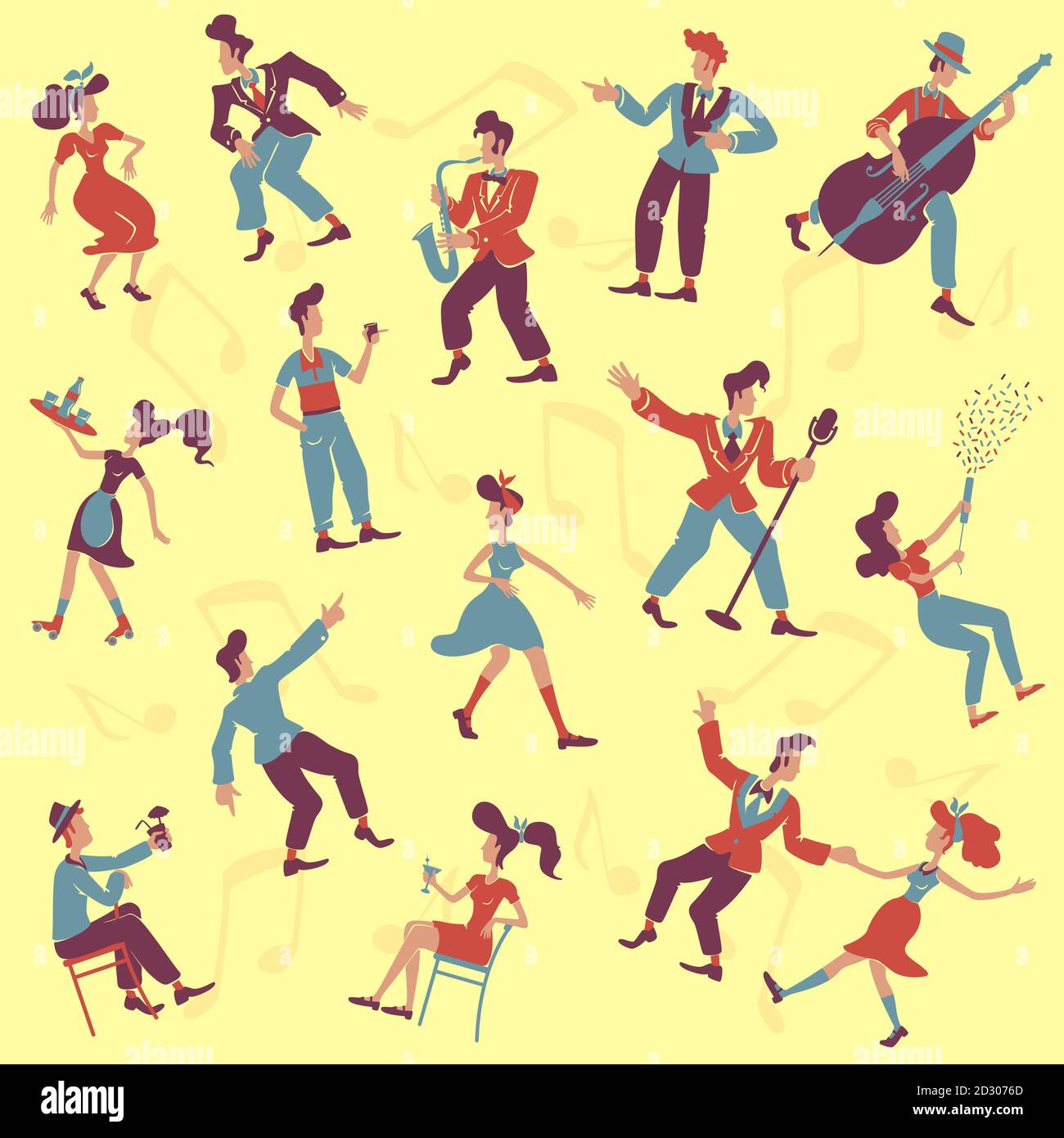 Jazz club 1940s hi-res stock photography and images - Alamy