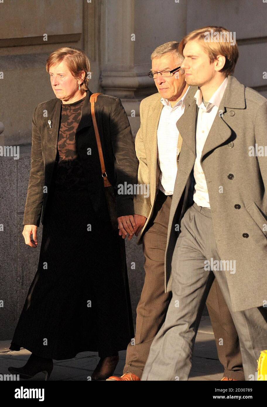David and teresa yeates arrive at bristol crown court hi-res stock ...