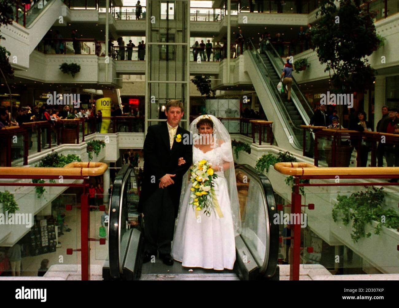 Britains first ever marriage in a shopping mall took place in Redhill ...