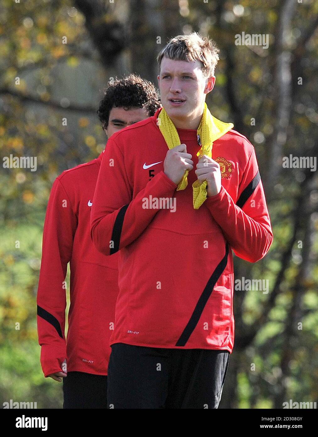 Manchester United's Phil Jones during a Training Session at Carrington ...