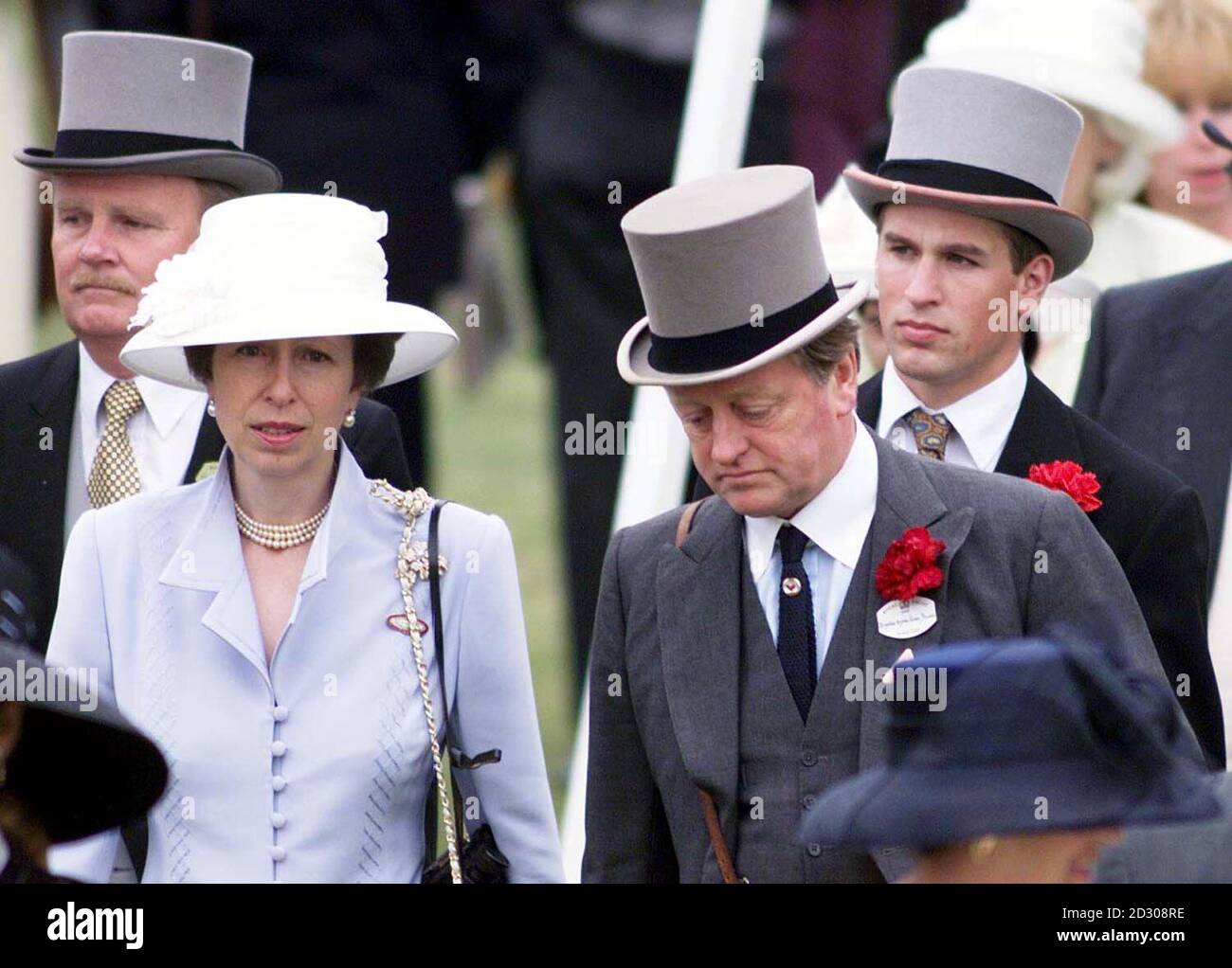 Princess anne son peter phillips hi-res stock photography and images ...