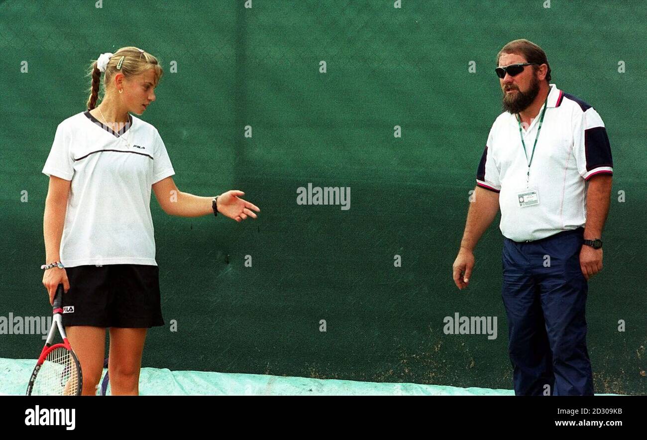 Jelena dokic father hi-res stock photography and images - Alamy
