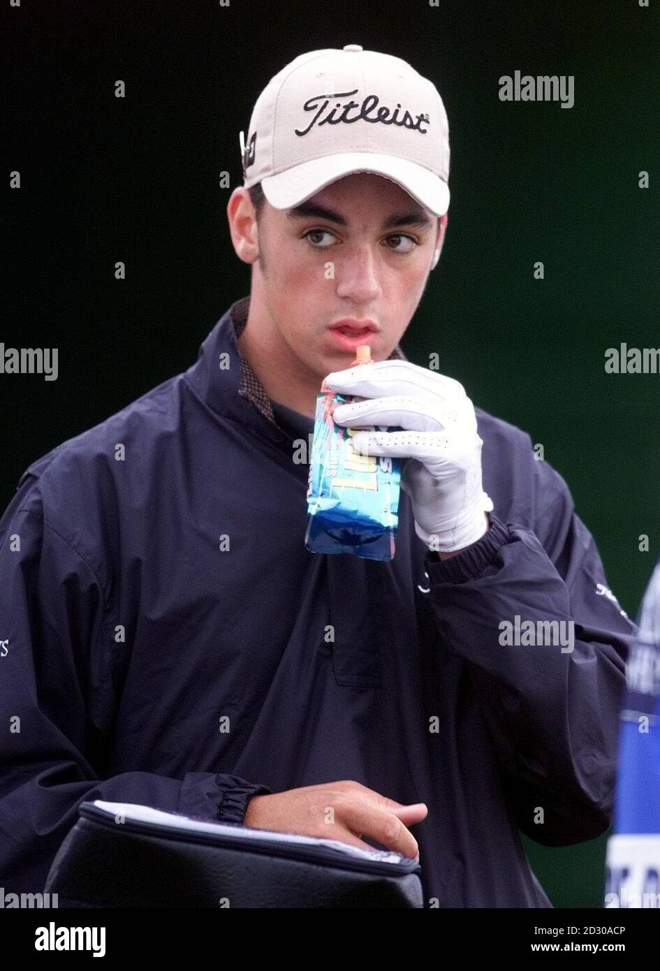 Sixteen year old Zane Scotland, from England, the youngest player this ...