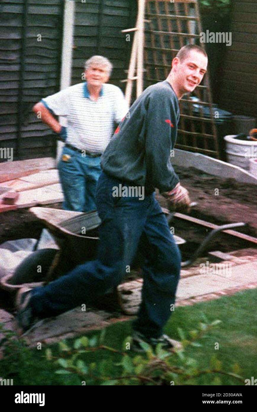 Christopher King and his grandfather Ronnie Boyd. King, 22, of ...