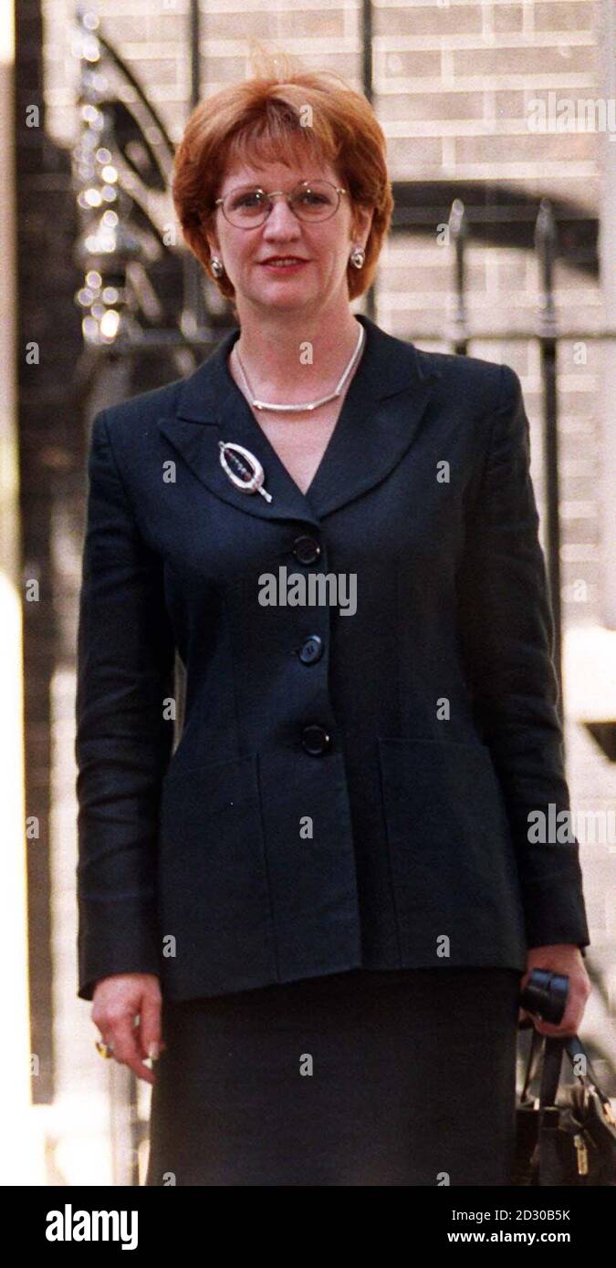 Beverley Hughes who becomes a minister in the Department of Environment ...