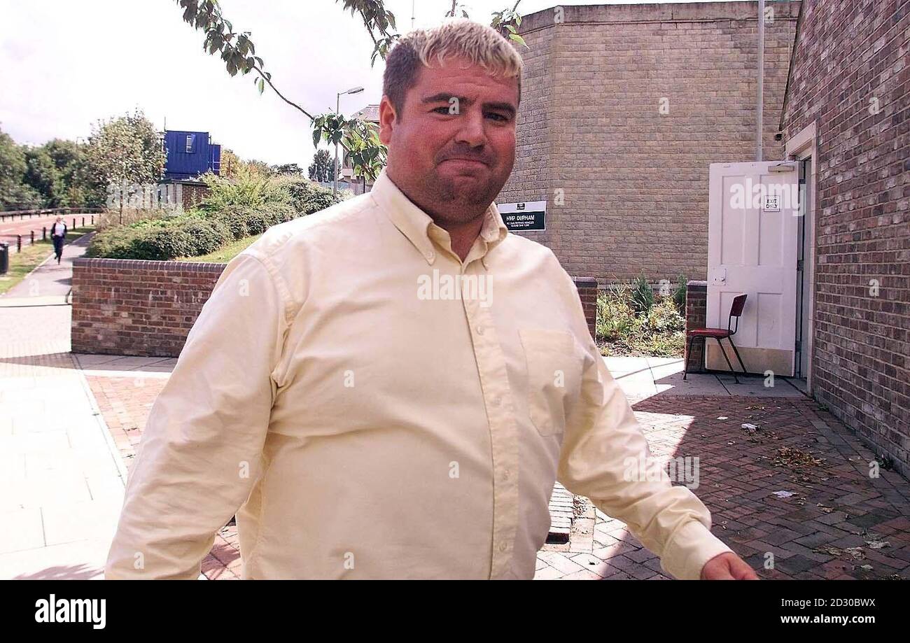 Paul Gascoigne s best friend Jimmy "Five Bellies" Gardner outside ...