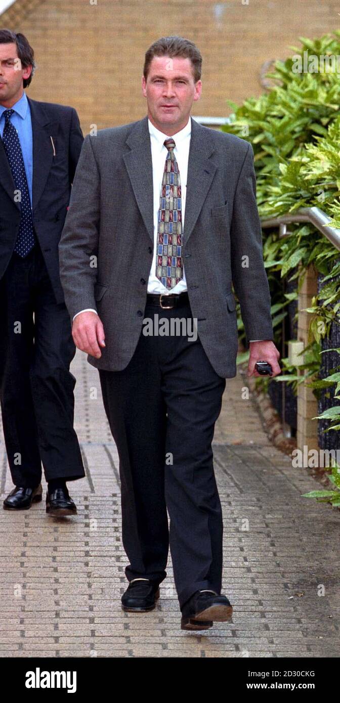 David Reilly leaves Southampton Crown Court where he is accused of ...