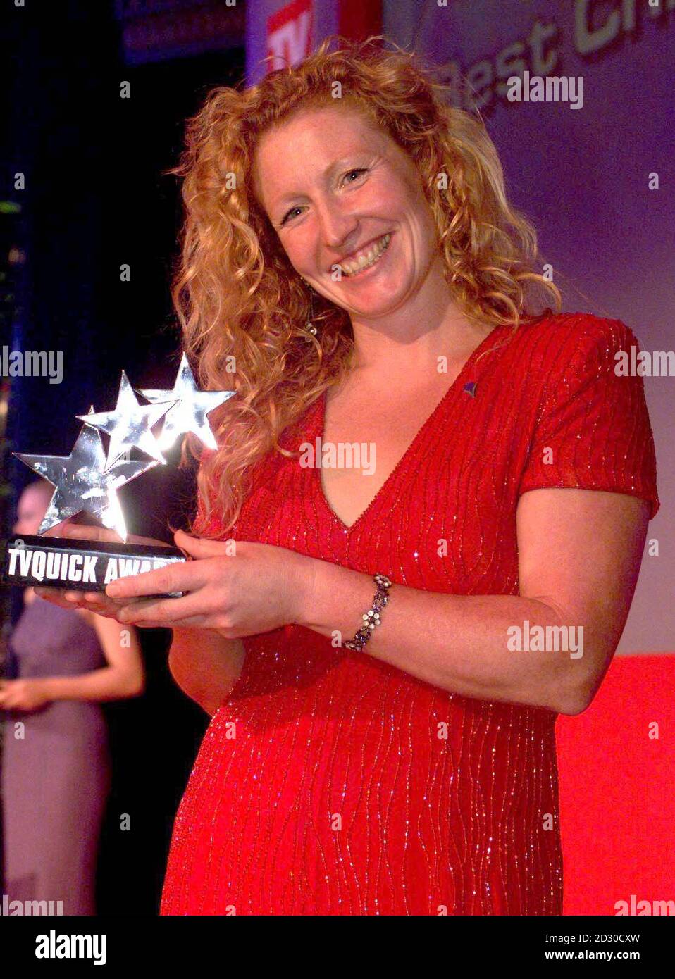 Winner of the TVQuick award for Hottest New Talent, Charlie Dimmock, at ...