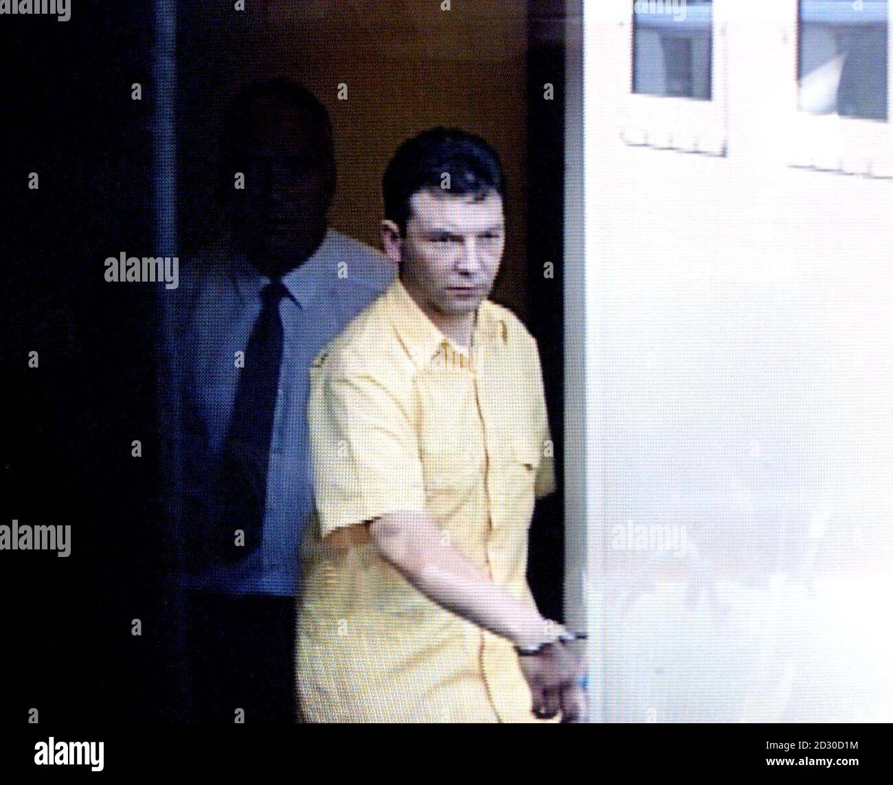 Colin bainbridge is led away from houghton le spring magistrates court ...