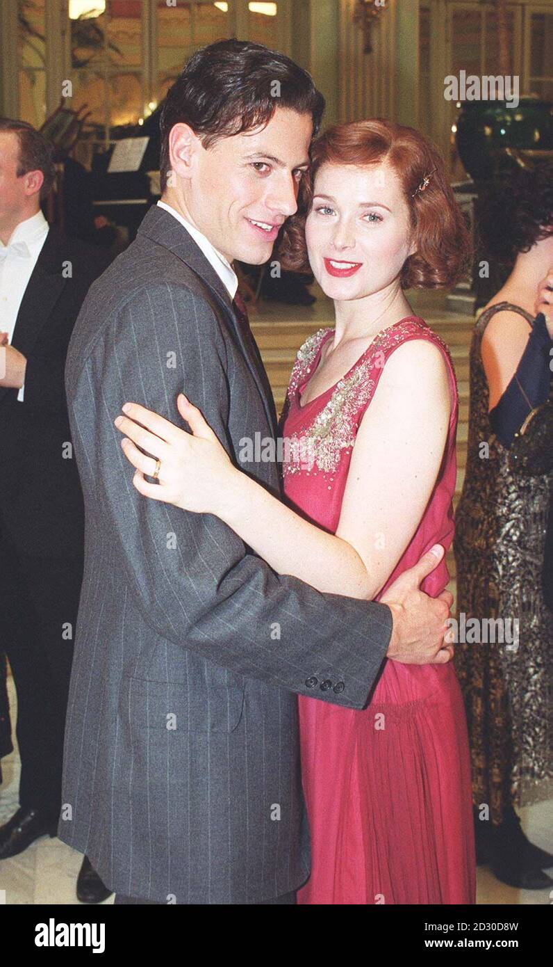 Actor Ioan Gruffudd and actress Natasha Little in costume at the ...